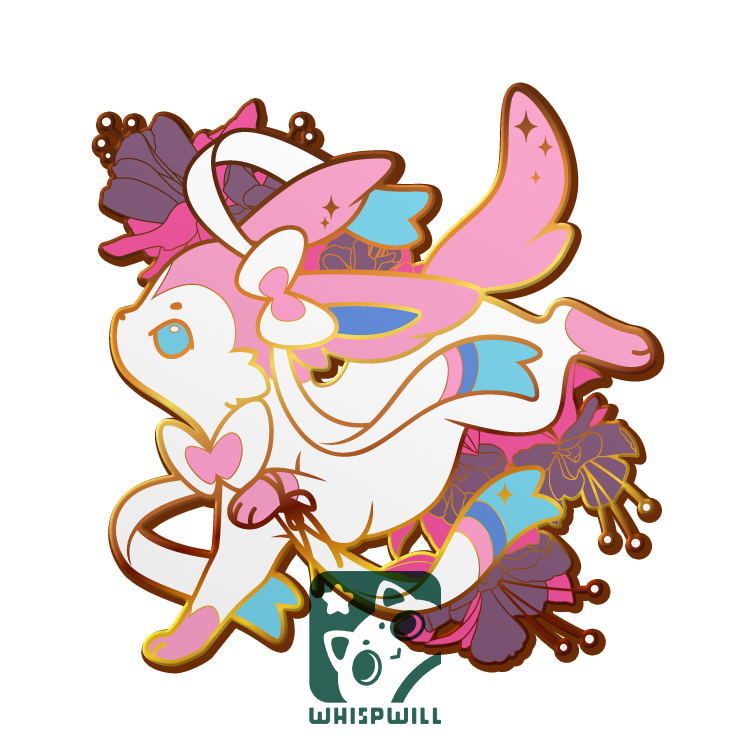 Pokemon "Sylveon" Enamel Pin | Whispyshop